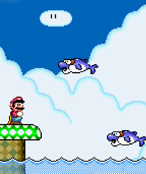 Super nintendo super mario world snes GIF on GIFER - by Broadfury