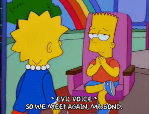 Laughing lisa simpson season 9 GIF - Find on GIFER