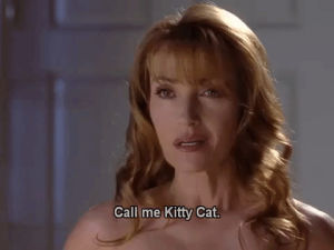 GIF call me kitty cat wedding crashers jane seymour - animated GIF on ...
