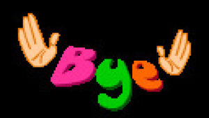 GIF au revoir chau bye - animated GIF on GIFER - by Cererdin