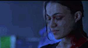 GIF milla jovovich michelle rodriguez rain ocampo - animated GIF on GIFER