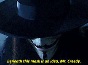 V for vendetta GIF - Find on GIFER