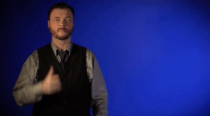 GIF sign with robert asl deaf - animated GIF on GIFER