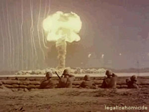 Nuclear atomic bomb explosion GIF on GIFER - by Landahuginn