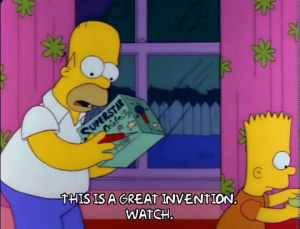 GIF season 3 homer simpson bart simpson - animated GIF on GIFER