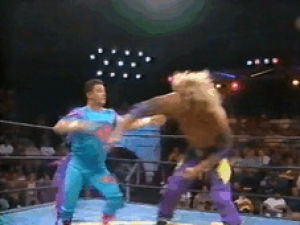 Macho man randy savage wrestling hacksaw jim duggan GIF on GIFER - by ...