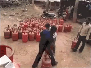 India cylinders cooking GIF - Find on GIFER