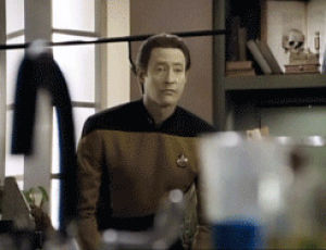 GIF star trek q tng - animated GIF on GIFER