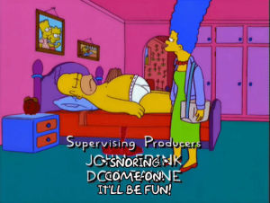 Snoring marge simpson tired GIF on GIFER - by Chillcliff