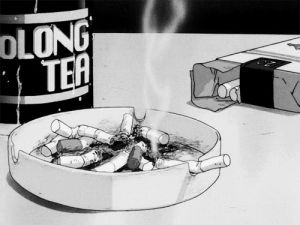 Smoke girl smoking GIF - Find on GIFER