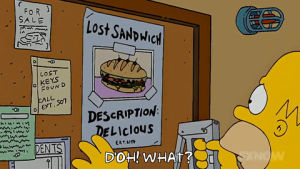 Doh homer simpson season 4 GIF - Find on GIFER