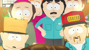 Crowd randy marsh poop GIF - Find on GIFER