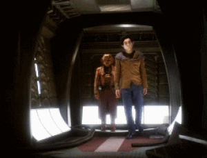 GIF star trek ds9 rom - animated GIF on GIFER