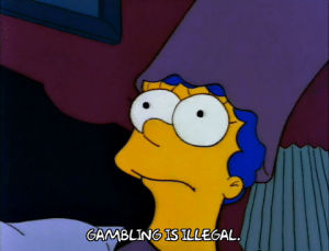 GIF marge simpson episode 3 season 19 - animated GIF on GIFER