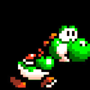 Yoshi nintendo transparent GIF - Find on GIFER