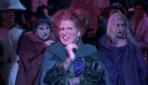 Hocus pocus sarah jessica parker bette midler GIF on GIFER - by Bandigas