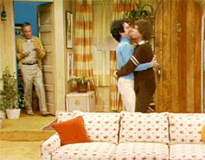 GIF threes company larry dallas richard kline - animated GIF on GIFER