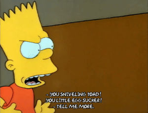 Scared season 1 bart simpson GIF - Find on GIFER