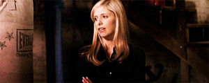 Buffy the vampire slayer sarah michelle gellar buffy summers GIF - Find ...