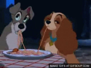 Lady and the tramp GIF - Find on GIFER