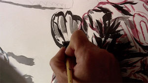 GIF art painting contemporary art - animated GIF on GIFER