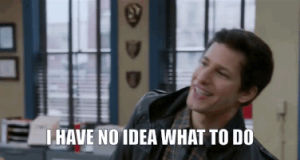 Andy samberg brooklyn nine nine jake peralta GIF - Find on GIFER