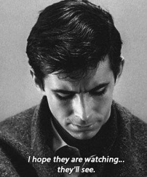 GIF norman bates psycho - animated GIF on GIFER