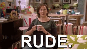 How rude GIF - Find on GIFER