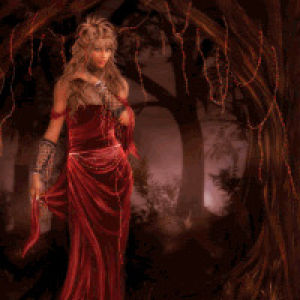 GIF red dress - animated GIF on GIFER
