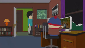 GIF stan marsh computer stan - animated GIF on GIFER