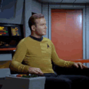 Captain kirk GIF - Find on GIFER