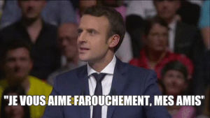 Macron geste emmanuel macron GIF - Find on GIFER