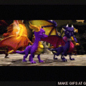 GIF spyro the dragon - animated GIF on GIFER