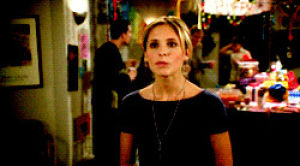 Buffy the vampire slayer sarah michelle gellar buffy summers GIF - Find ...