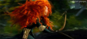 GIF merida disney pixar - animated GIF on GIFER