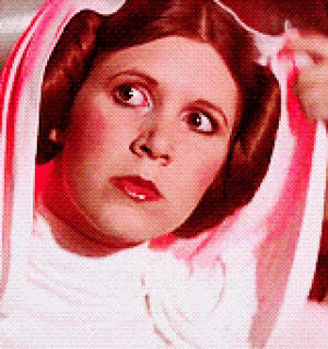 GIF princess leia star wars leia - animated GIF on GIFER