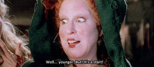 Hocus pocus bette midler mornings GIF on GIFER - by Brarius