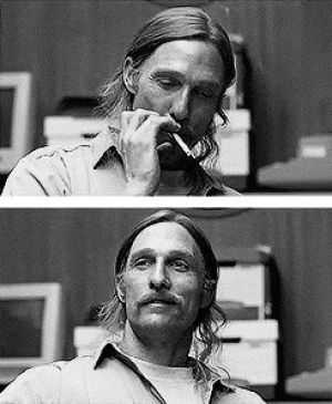 True detective rust cohle GIF - Find on GIFER
