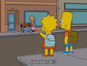 GIF bart simpson lisa simpson episode 16 - animated GIF on GIFER