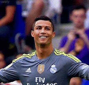 GIF cristiano ronaldo real madrid champions league - animated GIF on GIFER