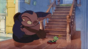 Lilo stitch reaction disney GIF on GIFER - by Mezimi