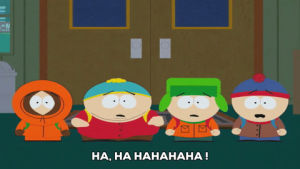 Stan marsh laugh computer GIF - Find on GIFER