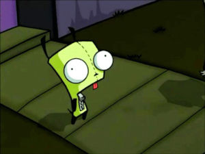 GIF invader zim - animated GIF on GIFER