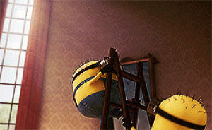 GIF minions despicable me acorns - animated GIF on GIFER