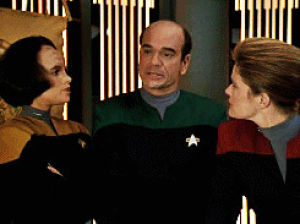 Star trek the doctor voyager GIF on GIFER - by Vikora