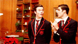 GIF glee christmas - animated GIF on GIFER