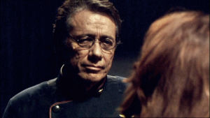 Battlestar galactica edward james olmos bsg GIF - Find on GIFER