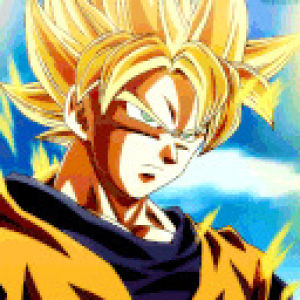 GIF super saiyan - animated GIF on GIFER