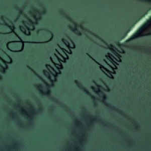 Letter handwriting hannibal GIF - Find on GIFER