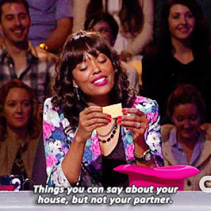 Season 10 whose line is it anyway aisha tyler GIF - Find on GIFER